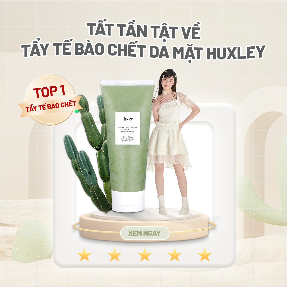 Tất tần tật về Tẩy Tế Bào Chết Da Mặt Huxley – Huxley Việt Nam