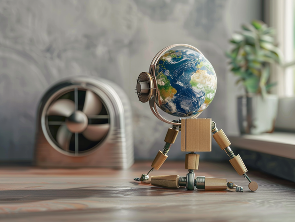 Cooling Down The Earth. – Gloton - Sản xuất mô hình Carton