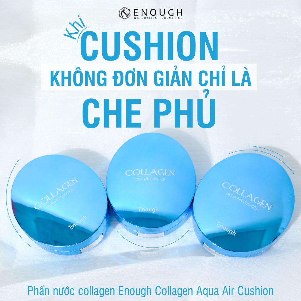 PHẤN NƯỚC COLLAGEN ENOUGH COLLAGEN AQUA AIR CUSHION – Enough Việt Nam