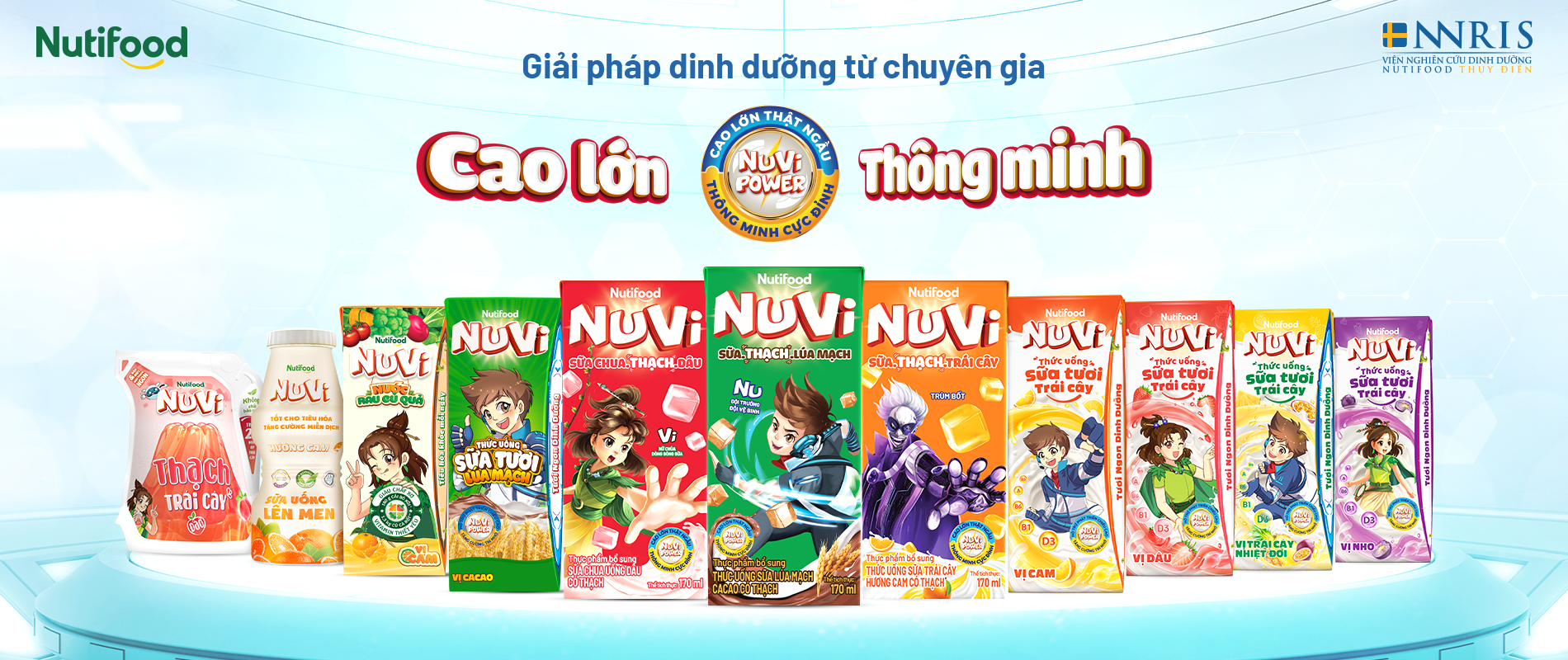 Nuvi Thức Uống Sữa Thạch – Nutifood Eshop