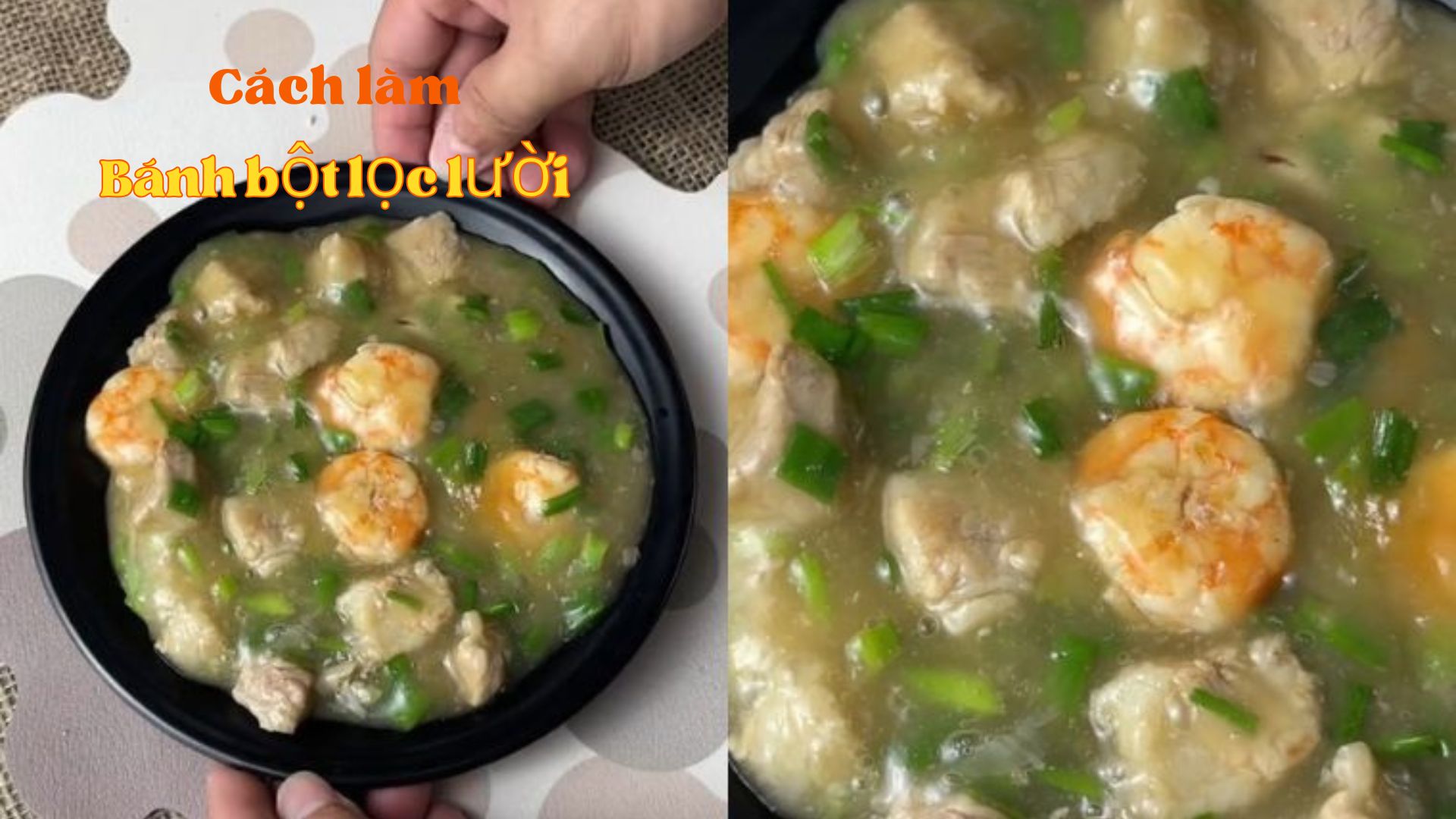 Hướng dẫn cách làm bánh bột lọc lười – Đạt Food