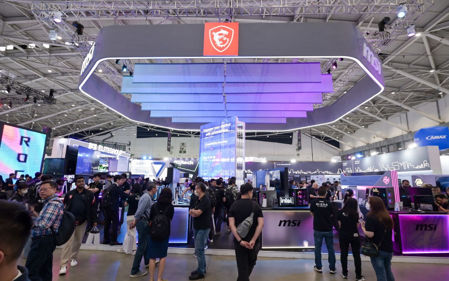 MSI thắng lớn tại COMPUTEX 2025 nhờ sản phẩm AI và thiết kế bền vững - Xgear