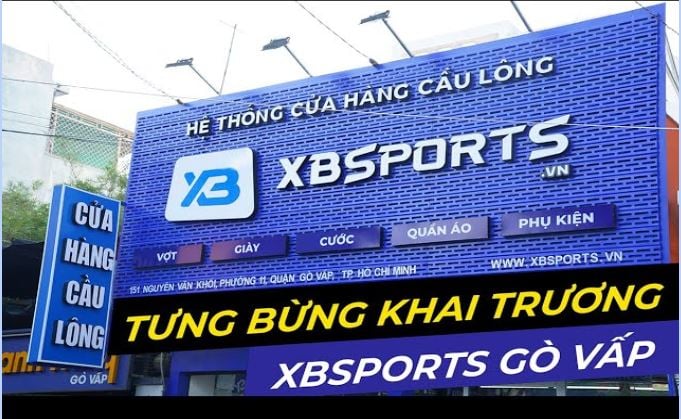 Chi nhánh 1 XBSPORTS Gò Vấp - XBSPORTS - HỆ THỐNG CỬA HÀNG CẦU LÔNG UY TÍN