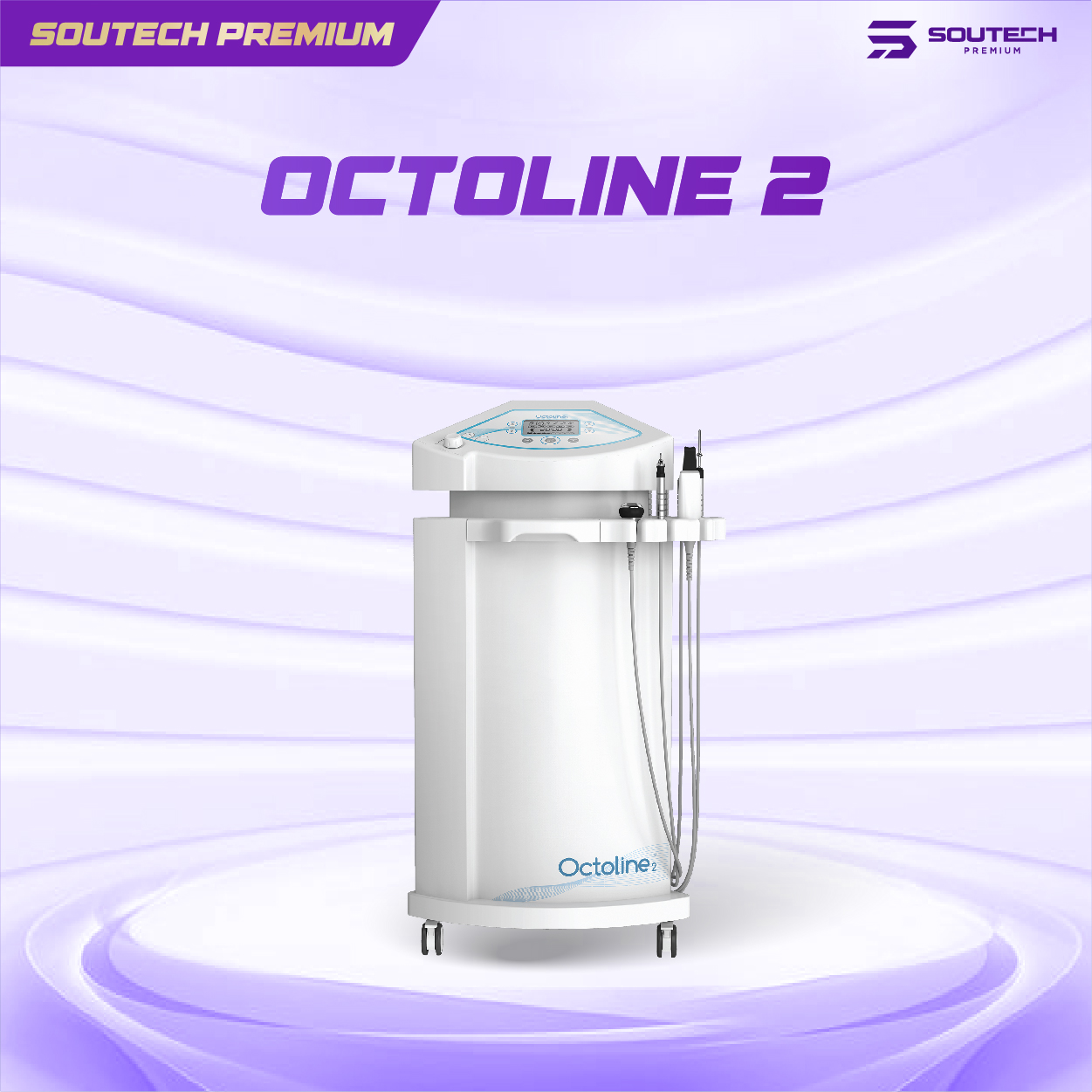 Octoline 2 - Thiết Bị Chăm Sóc Da Đa Năng 8in1 Thế Hệ Mới – Giải pháp Thẩm Mỹ SOUTECH