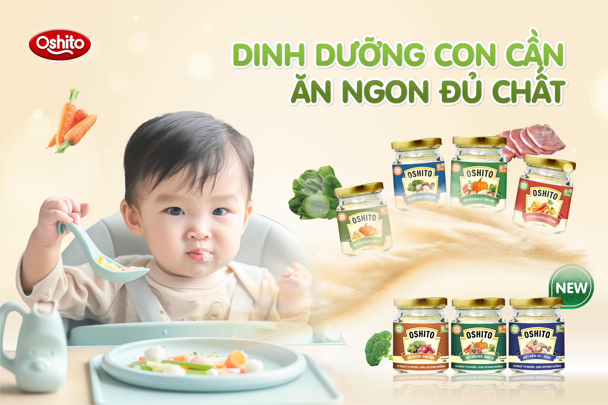 4 SỰ THẬT VỀ BỘT NÊM ĂN DẶM OSHITO - OSHITO - Ăn Dặm Đủ Chất