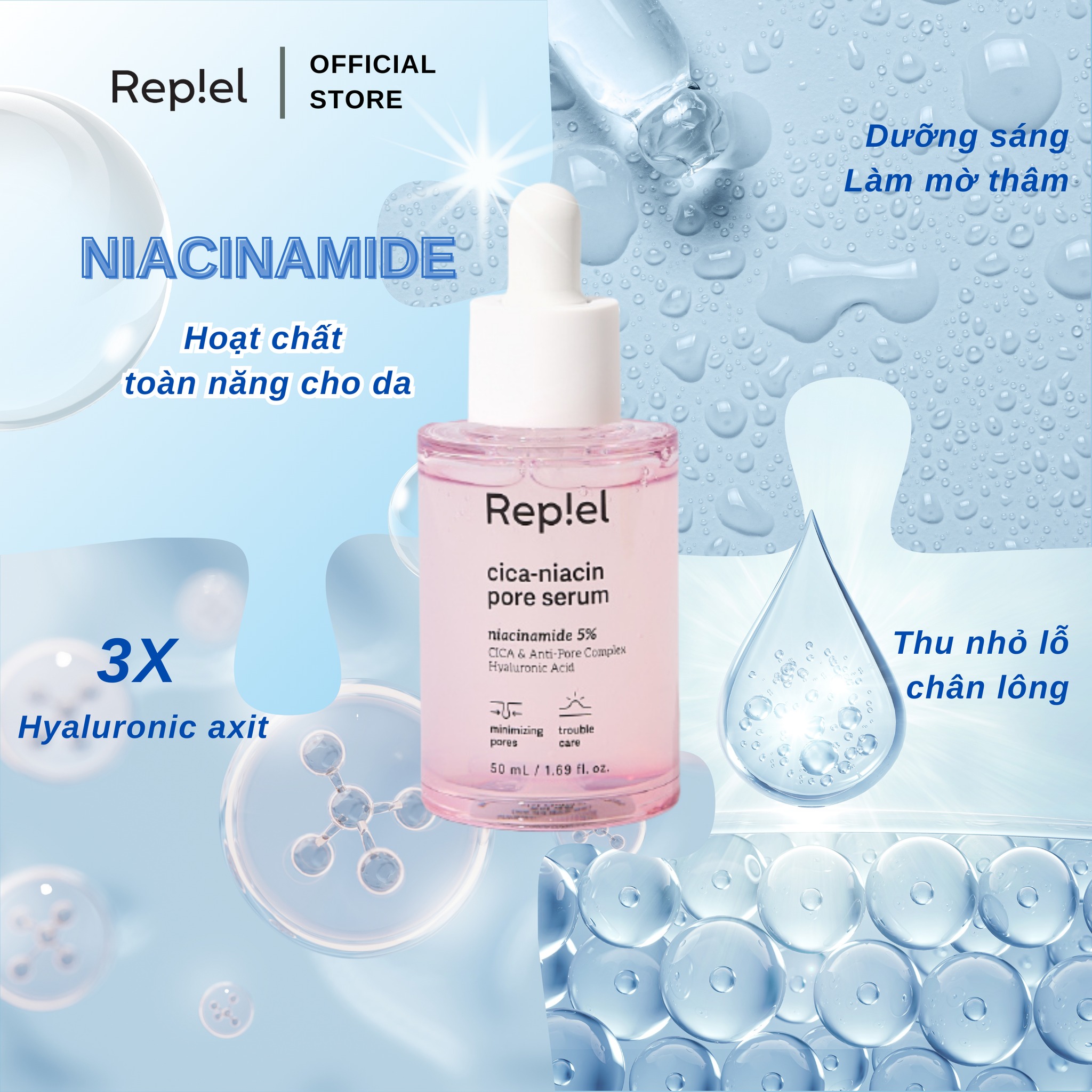 𝑪𝒊𝒄𝒂 - 𝑵𝒊𝒂𝒄𝒊𝒏 𝑷𝒐𝒓𝒆 𝑺𝒆𝒓𝒖𝒎 𝒗𝒐̛́𝒊 5% 𝑵𝒊𝒂𝒄𝒊𝒏– Việt Nam