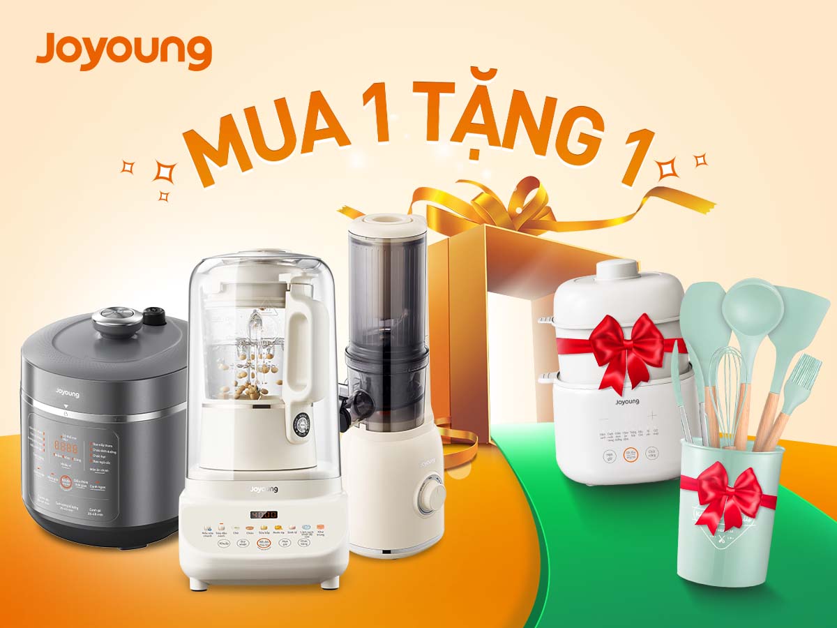 Deal Tròn Đầy - Nấu Ngon Tròn Vị: Ưu Đãi 5.5 Siêu Hot Từ Joyoung!