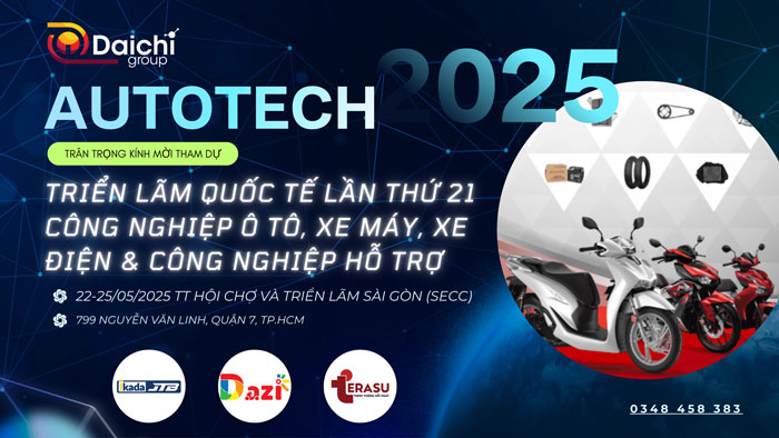 THƯ MỜI THAM DỰ TRIỂN LÃM SAIGON AUTOTECH 2025 – Daichi Group