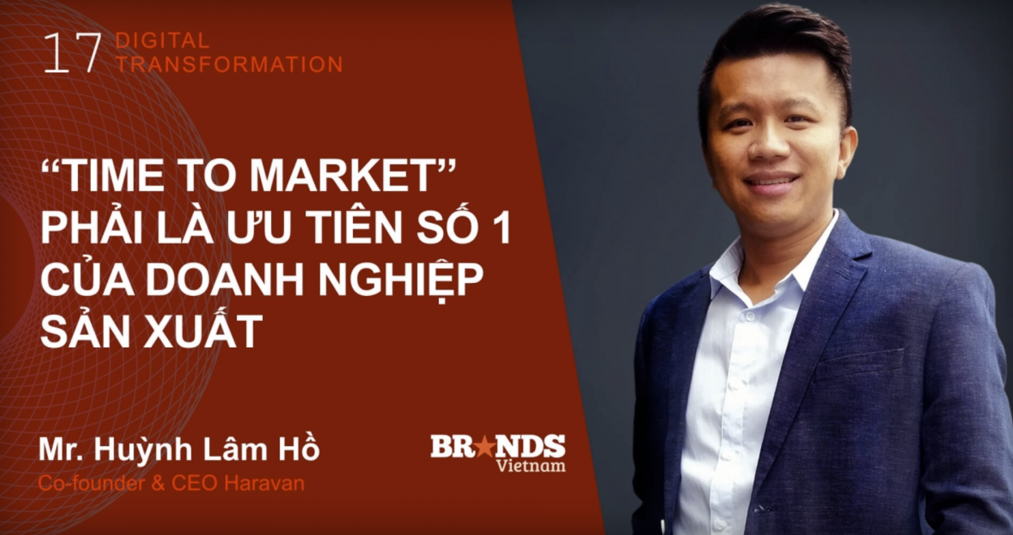 CEO Haravan: “Time to market” phải là ưu tiên số 1 của doanh nghiệp