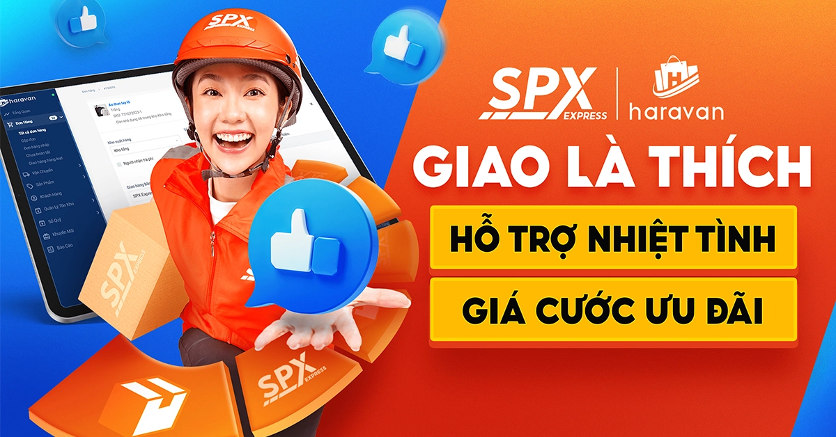 Ưu Đãi Giao Hàng SPX Express Chỉ Từ 12K trên Haravan Ship