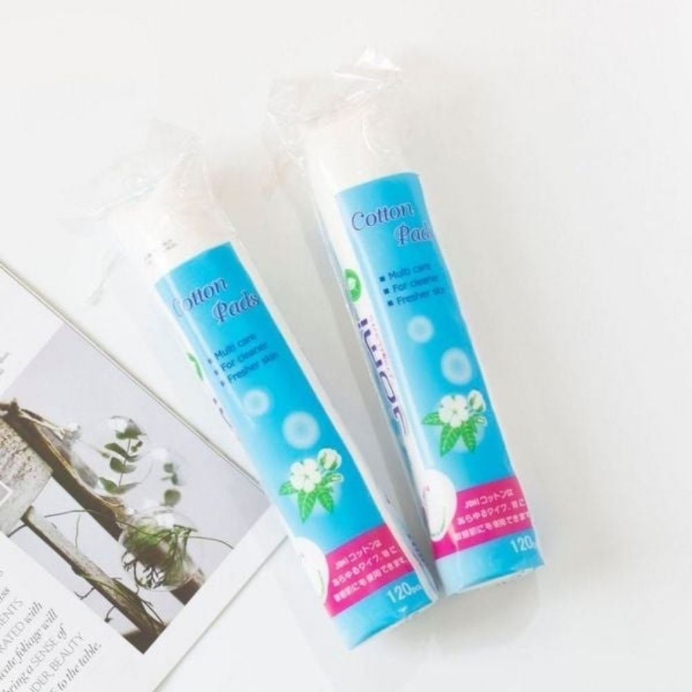 Review bông tẩy trang jomi 120 miếng HOT nhất hiện nay – THẾ GIỚI SKINFOOD