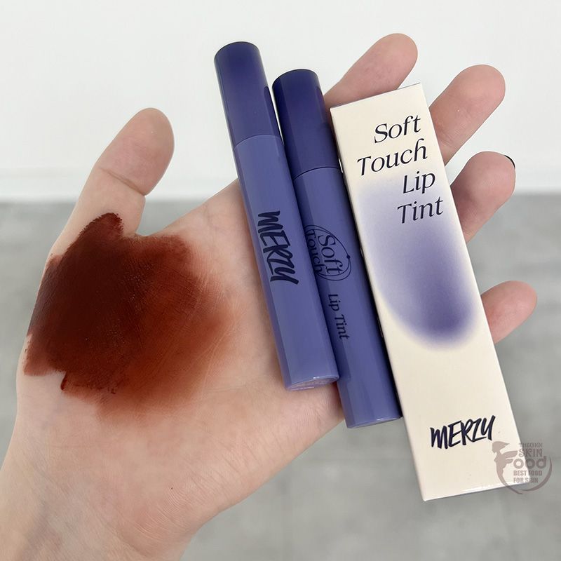 Son Kem Siêu Lì, Siêu Mịn Môi Merzy Soft Touch Lip Tint – THẾ GIỚI SKINFOOD