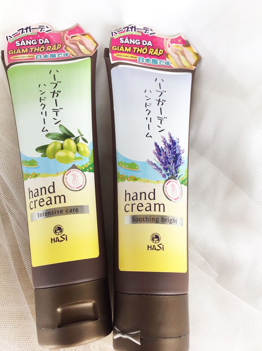 Kem Dưỡng Da Tay Thảo Mộc HASI KOKESHI Habugaden Hand Nail Cream 80g ...