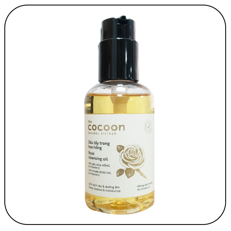 Dầu Tẩy Trang Tinh Dầu Hoa Hồng The Cocoon Rose Cleansing Oil 140ml ...