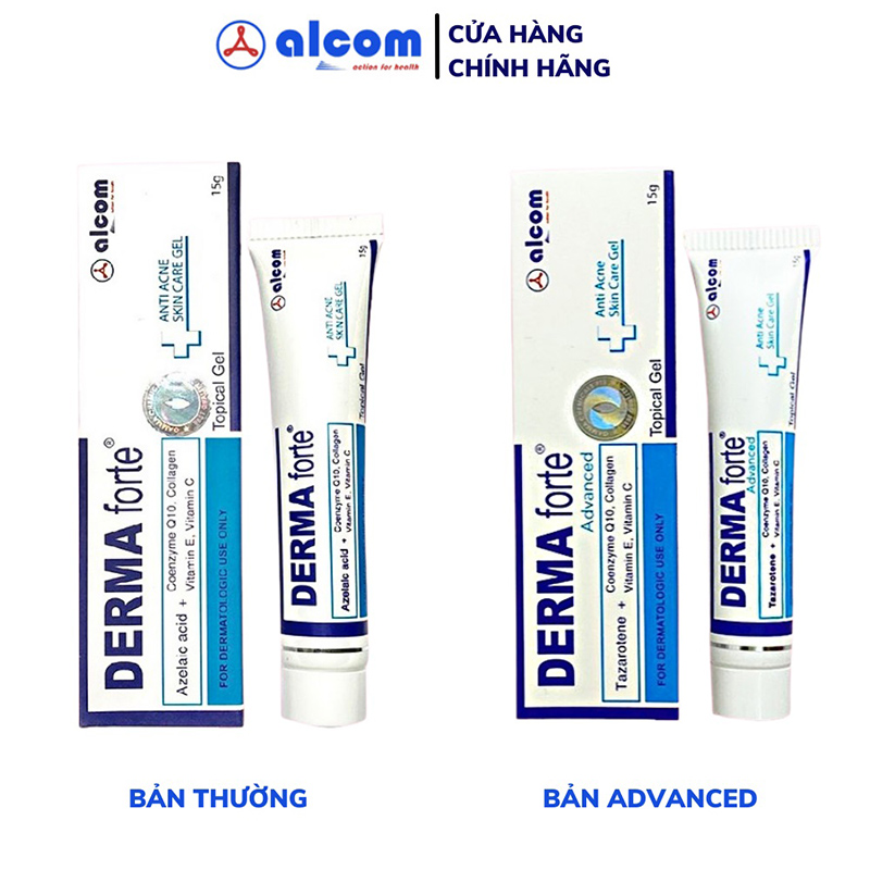 Gel Hỗ Trợ Giảm Mụn, Giảm Thâm Derma Forte Advanced Topical Gel 15g ...