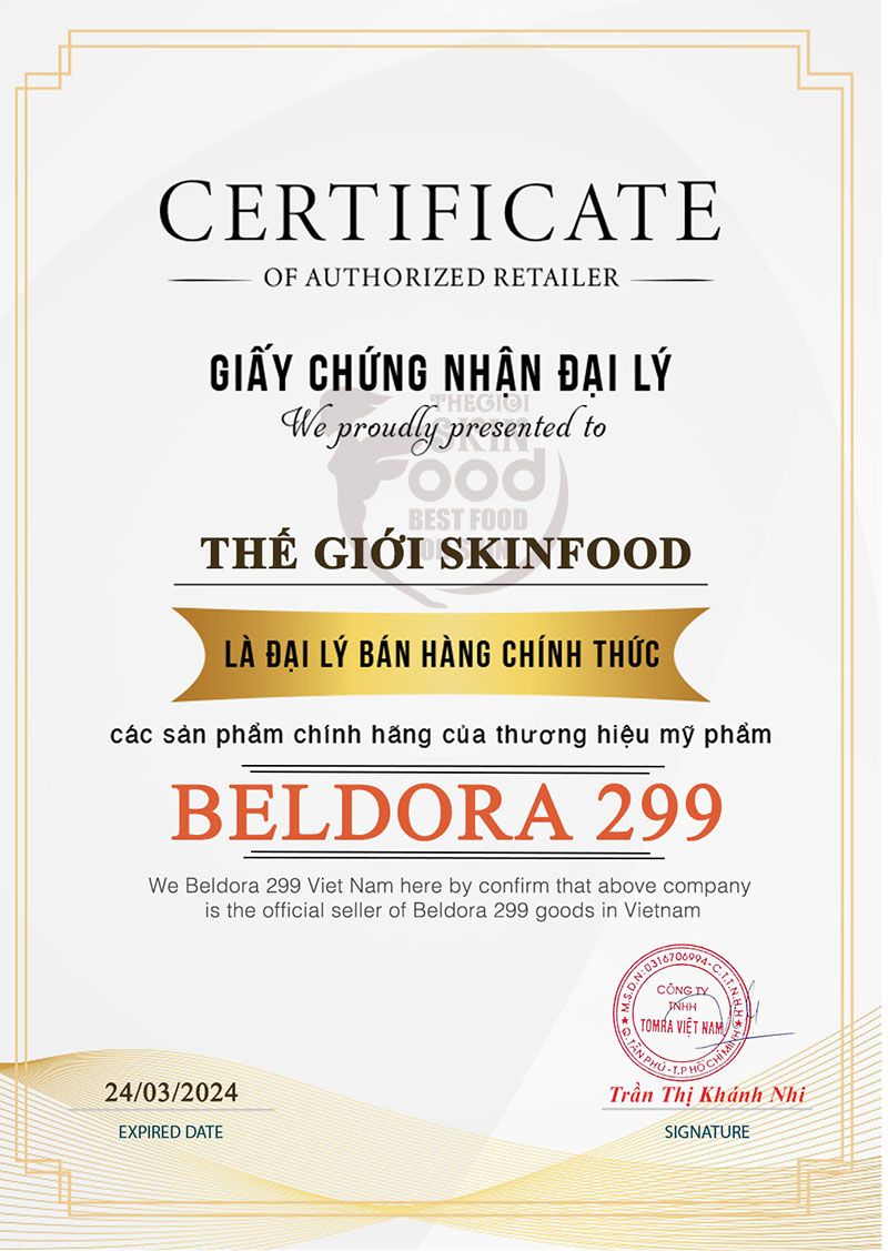 Nước Thần Retino Beldora 299 Prime Nutrient Toner 200ml – THẾ GIỚI SKINFOOD