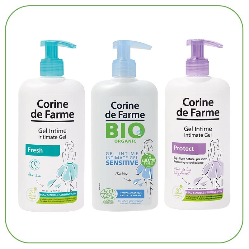 Dung Dịch Vệ Sinh Phụ Nữ Corine De Farme Intimate Gel 250ml – THẾ GIỚI SKINFOOD