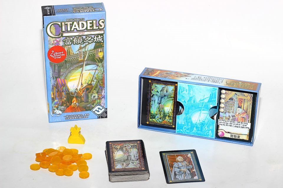 [Review] Citadels - một chút ẩn vai, một chút xây dựng, còn gì nữa ...