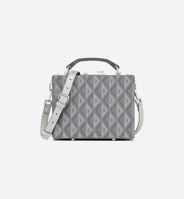 Túi Dior Lock Case Gray CD Diamond Canvas – Kirei & Hansamu