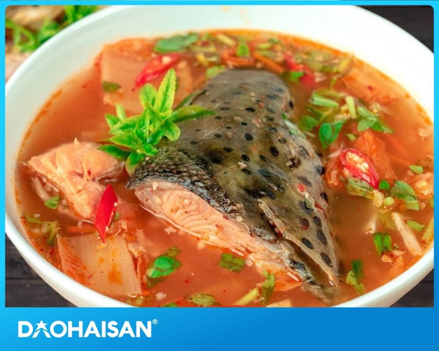 【Hướng dẫn】Cách nấu canh kim chi đầu cá hồi thơm ngon – DAOHAISAN