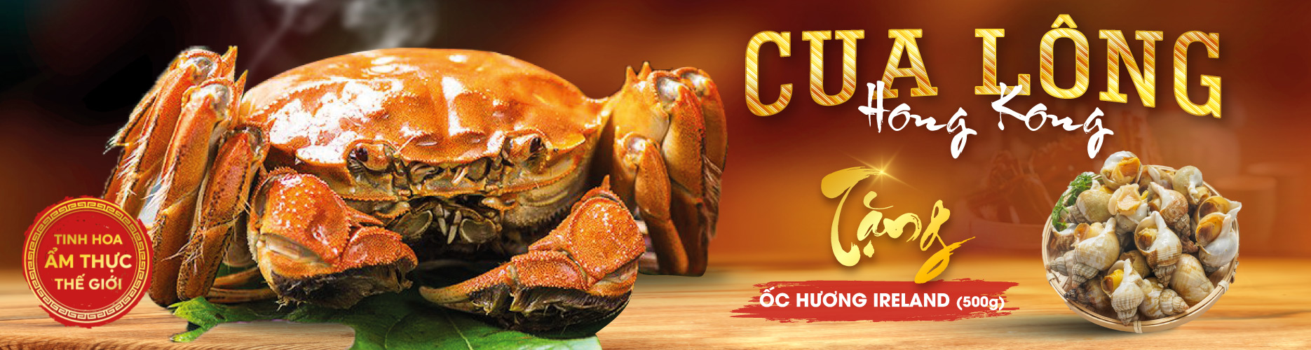 Cua lông Hong Kong – DAOHAISAN
