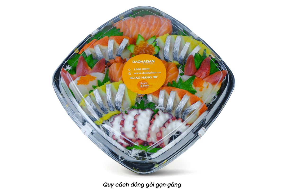 Combo Sashimi 6B: "6 Loại Hải Sản Thượng Hạng" Chuẩn vị Nhật – DAOHAISAN