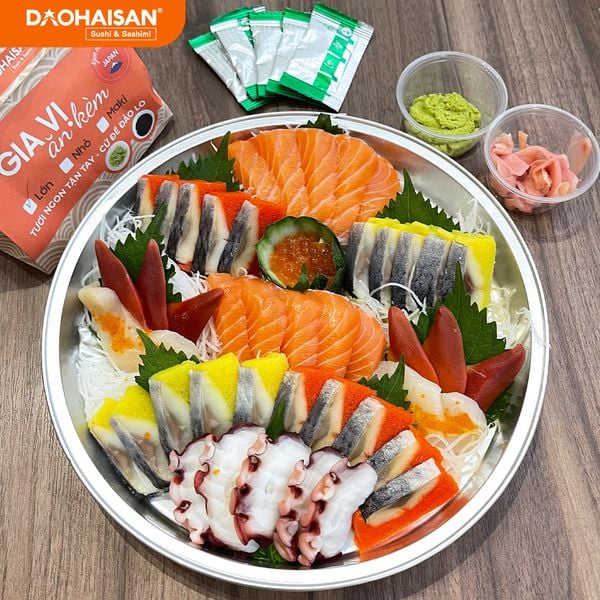 Combo Sashimi 6B: "6 Loại Hải Sản Thượng Hạng" Chuẩn vị Nhật – DAOHAISAN