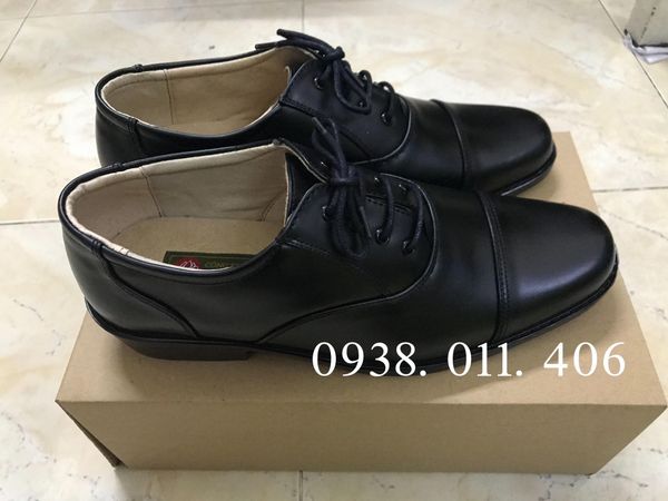 GIÀY CÔNG AN CẤP ÚY - CÔNG TY 19/5 - BCA – Giày Sĩ Quan Quân Đội - Công An