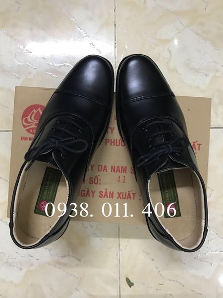 GIÀY CÔNG AN CẤP ÚY - CÔNG TY 19/5 - BCA – Giày Sĩ Quan Quân Đội - Công An