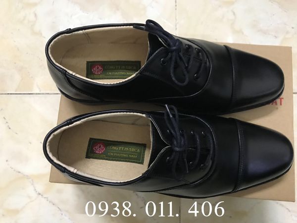 GIÀY CÔNG AN CẤP ÚY - CÔNG TY 19/5 - BCA – Giày Sĩ Quan Quân Đội - Công An