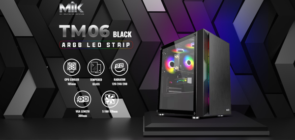 Vỏ Case Máy Tính - MIK TM06 | LED STRIP – Giải pháp tối ưu dành cho ...