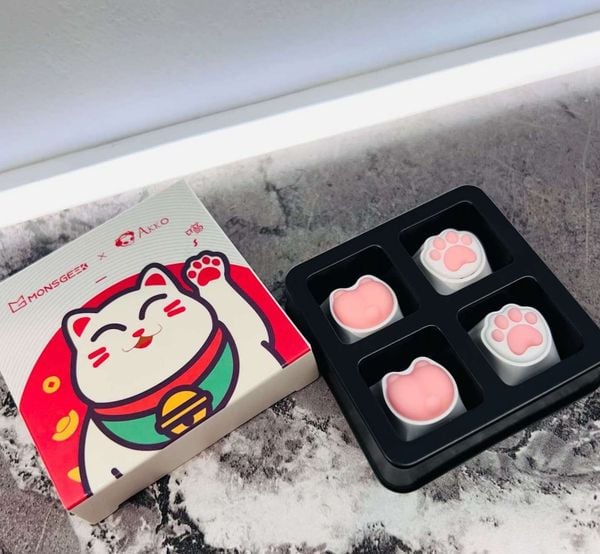 Akko Keycap - Cat Paws Artisan - Thế Giới Gear PC, Gaming Gear, Phụ ...