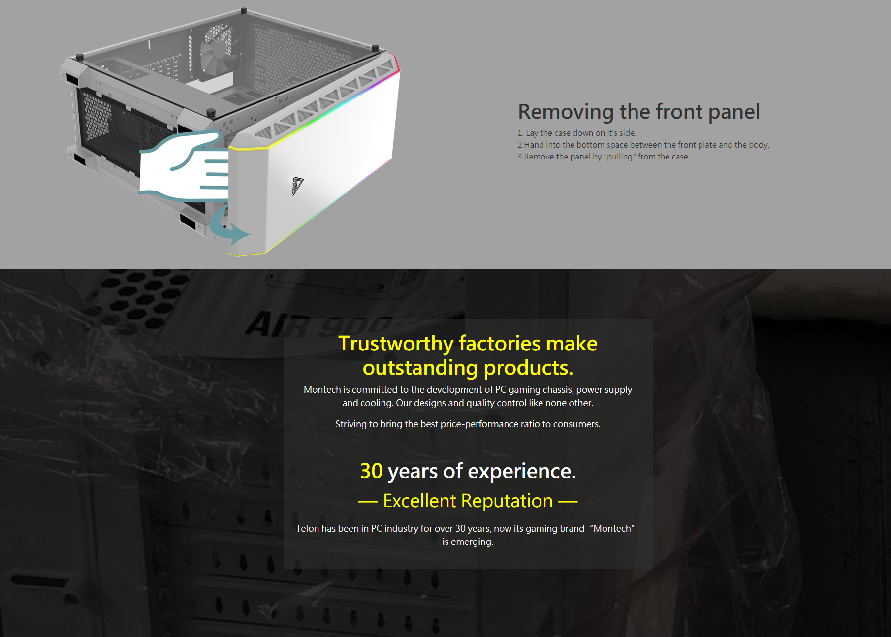 Case Montech Air 900 ARGB White - Vỏ Máy Tính - Thế Giới Gear PC ...