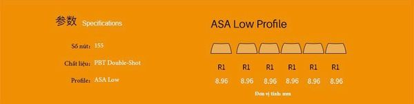 Keycap AKKO - Carbon Retro ( ASA - LowProfile) - Thế Giới Gear x GEARVN ...