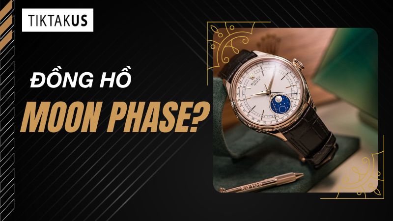 Moon phase là gì: Giải mã lịch trăng đồng hồ & Cách chỉnh A-Z - Tiktakus