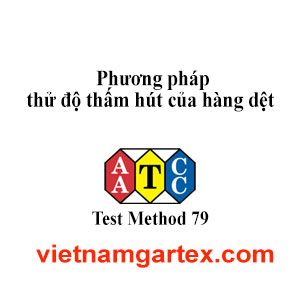 AATCC TM79 phương pháp thử độ thấm hút của hàng dệt – Vietnam Gartex