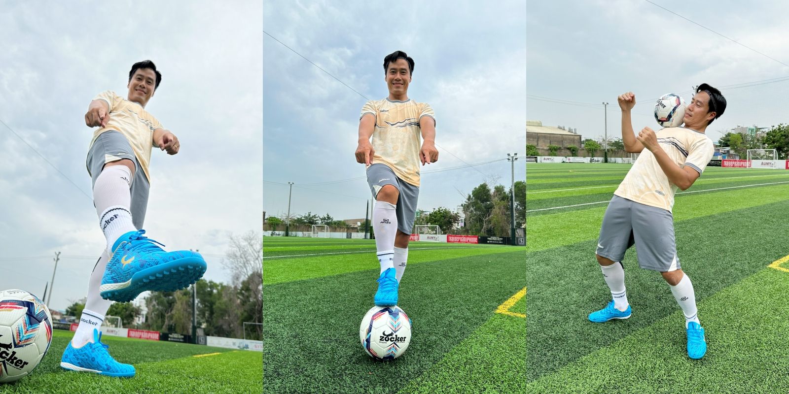 Giày đá bóng Zocker Winner Energy - Silver/White SNS-008-Silver – Neymar Sport