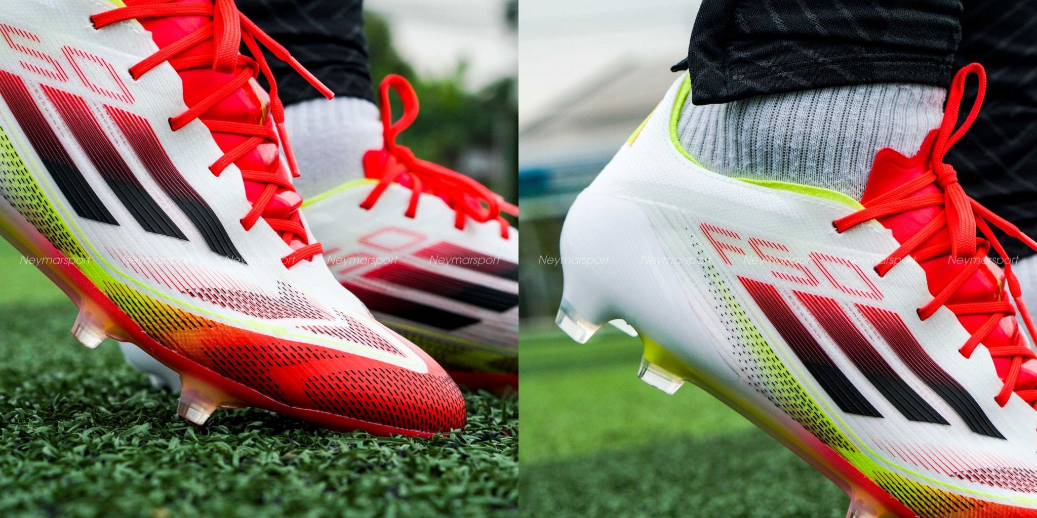 Giày đá bóng adidas F50 Elite FG Pure Victory - Footwear White/Core Bl – Neymar Sport