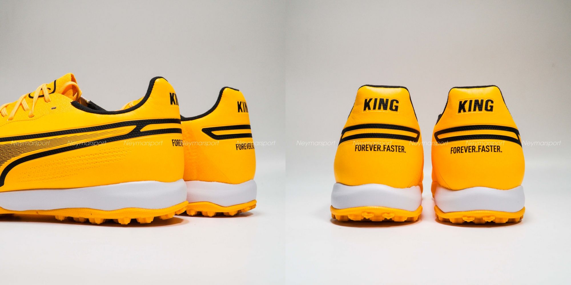 Giày đá bóng PUMA King Pro TT Forever Faster - Sun Stream/PUMA Black/S ...