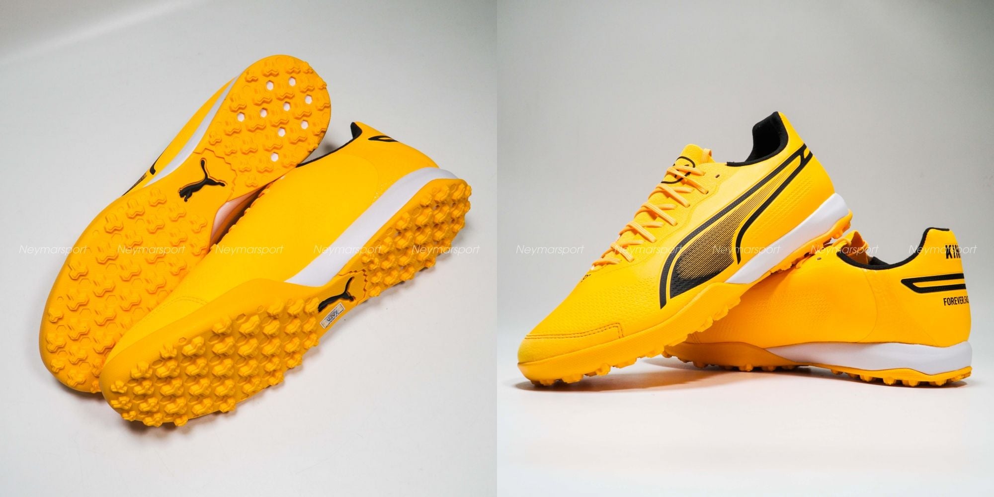 Giày đá bóng PUMA King Pro TT Forever Faster - Sun Stream/PUMA Black/S ...