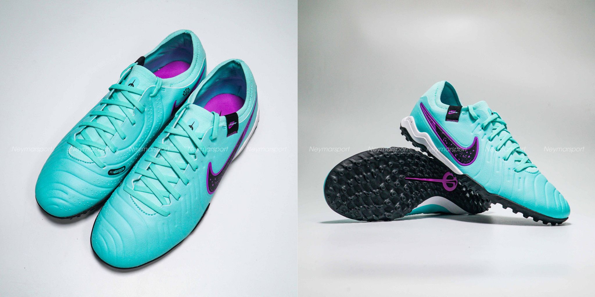 Nike Tiempo Legend 10 Pro TF Peak Ready - Hyper Turquoise/Black/Fuchsi – Neymar Sport