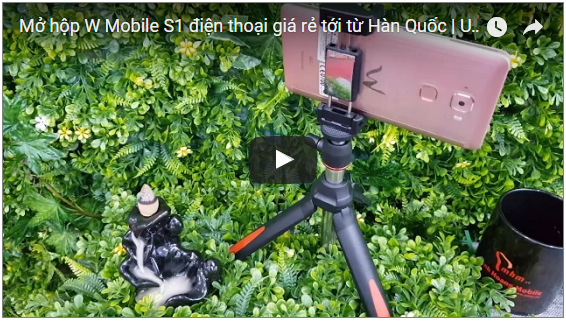 Đánh giá nhanh smartphone thương hiệu lạ W Mobile S1