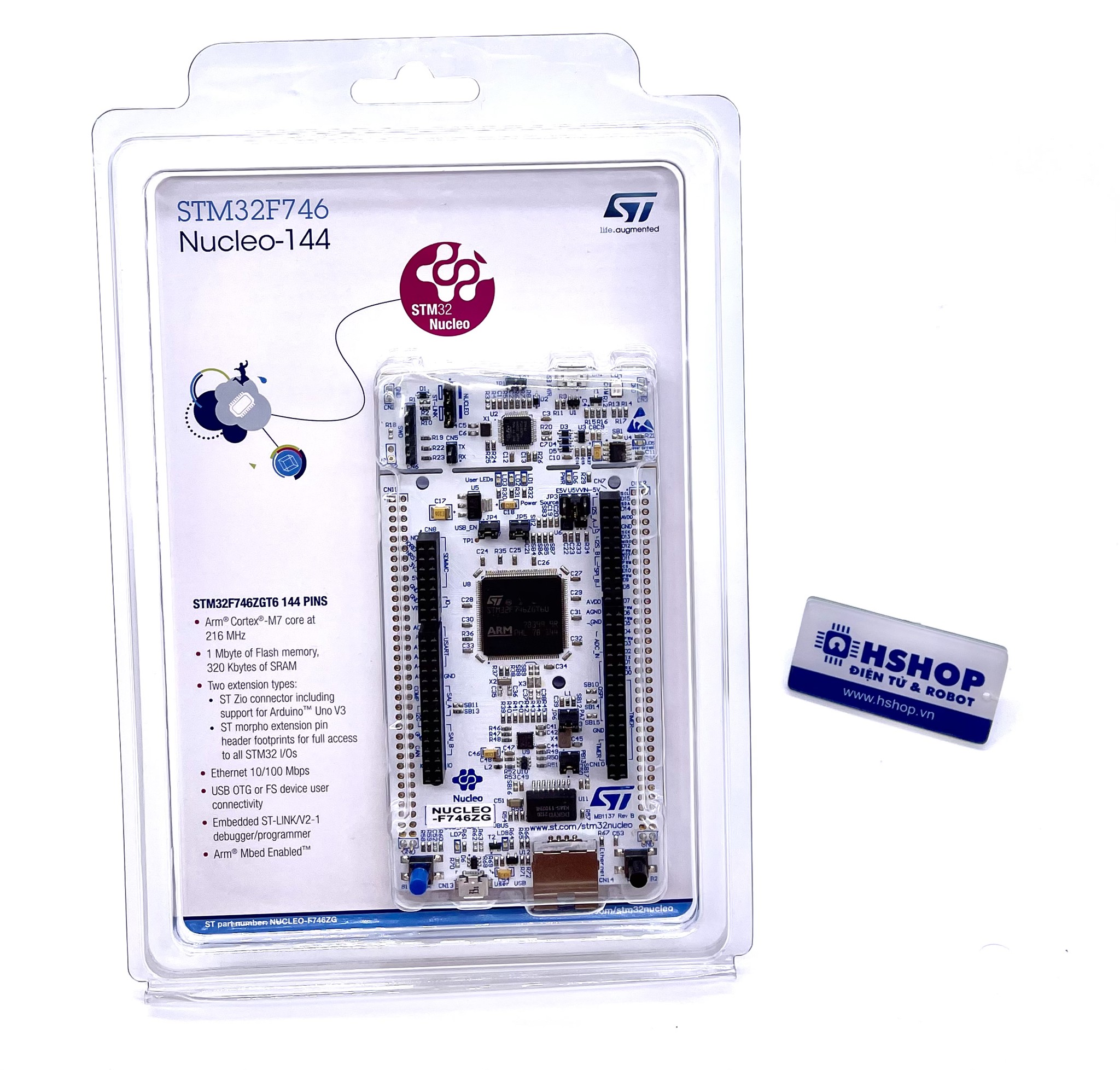 Kit Nucleo F746zg Stm32 Nucleo 144 Development Board With Stm32f746zg Hshop Vn