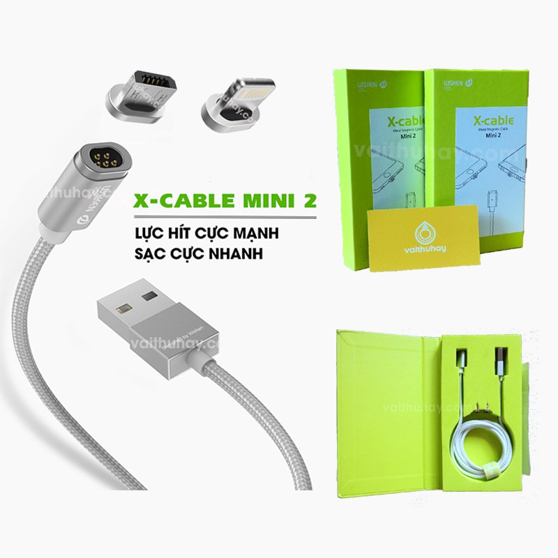 Giới thiệu X-Cable - Cáp sạc bằng nam châm nay đã lên ngôi – Vài Thứ Hay