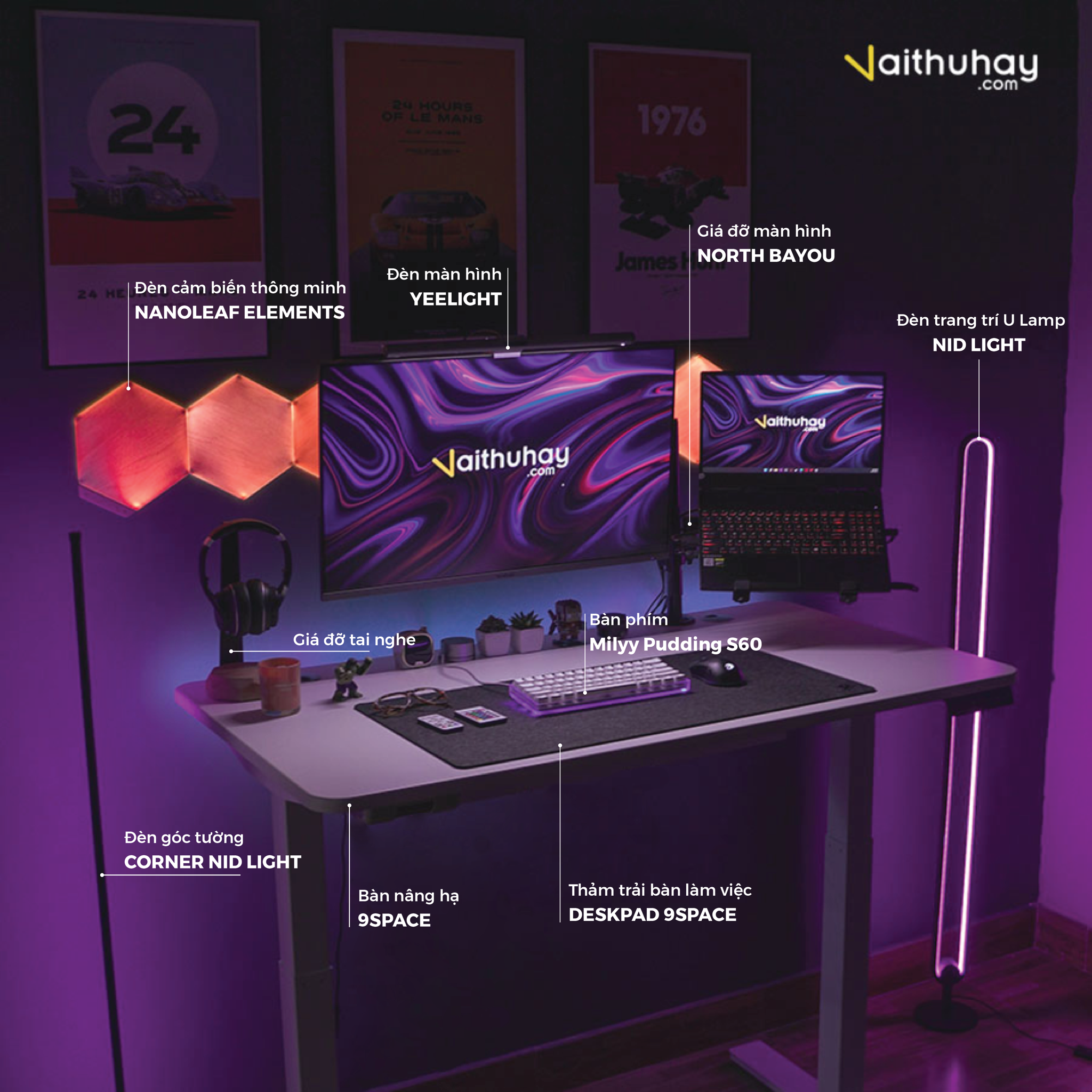 Đèn trang trí thương hiệu NID light - sản phẩm uy tín, bảo hành. – Vài ...