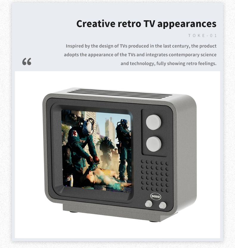 Màn Hình Mini DOIO TV Retro 2.9 Inch 1440P 120Hz | Hỗ Trợ HDMI Đa Năng ...