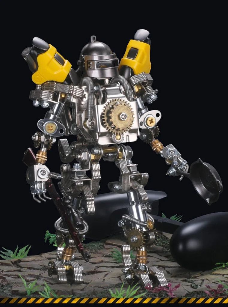 Mô hình lắp ráp DIY 3D robot cơ khí kim loại – Vài Thứ Hay