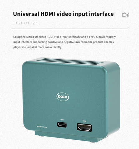 Màn Hình Mini DOIO TV Retro 2.9 Inch 1440P 120Hz | Hỗ Trợ HDMI Đa Năng ...