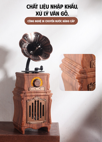 Loa bluetooth retro – Vài Thứ Hay