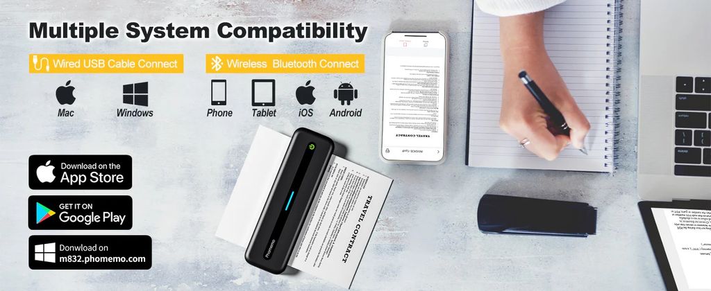 Máy In Nhiệt Di Động Không Dây Nâng Cấp Phomemo M832 – Vài Thứ Hay